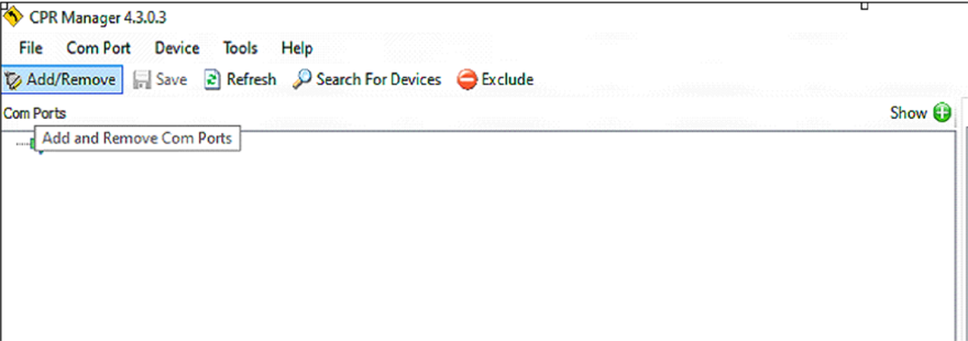 Tunnel Testing one (1) NET485 Device with CPR Manager – Grid Connect